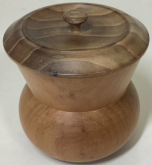 Oh Hiranatsume Tea Caddy With Sumiyoshi Makie - Japanese Tea Mart Rikyu